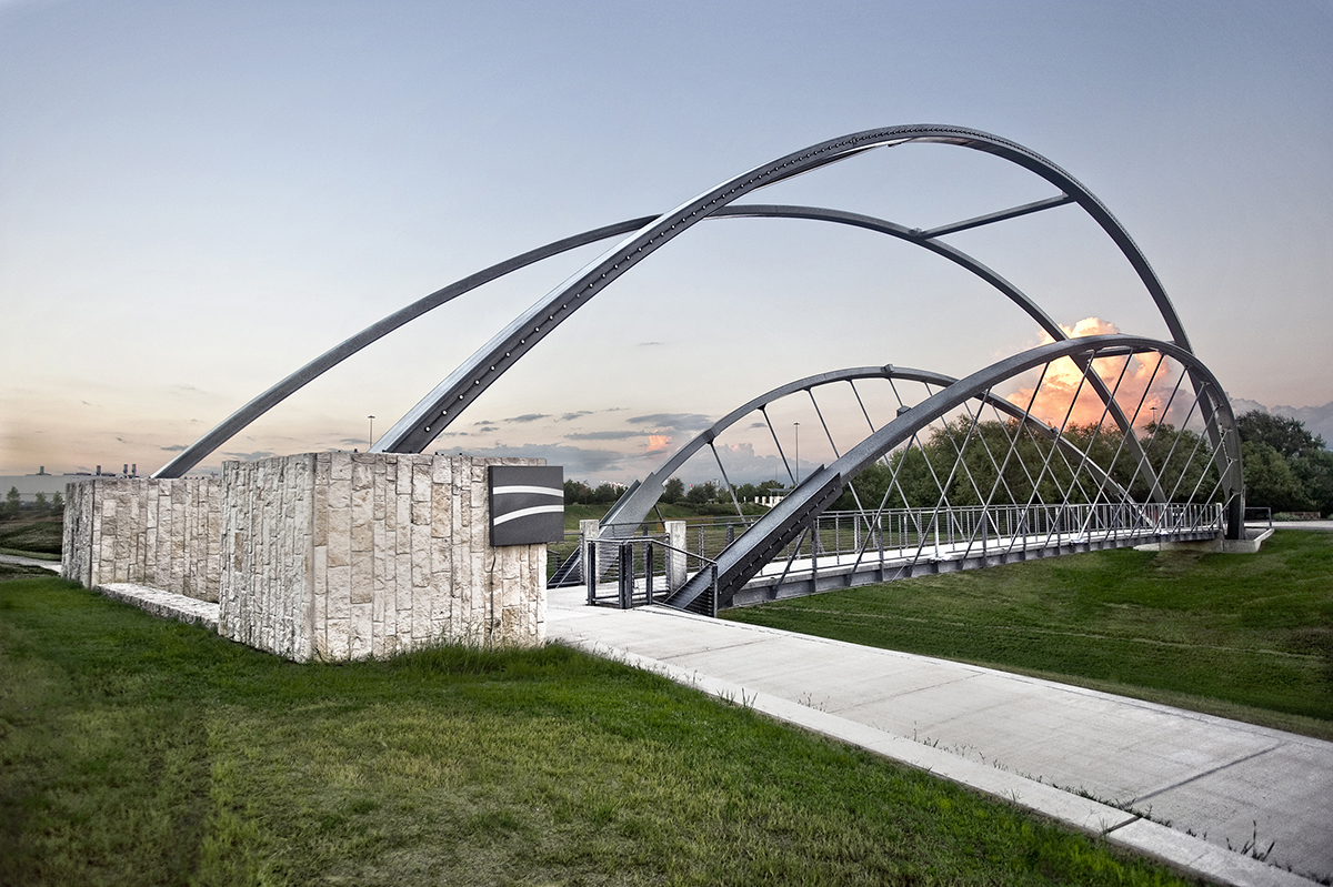 Interstate MUD Pedestrian Bridge - Millis Equipment